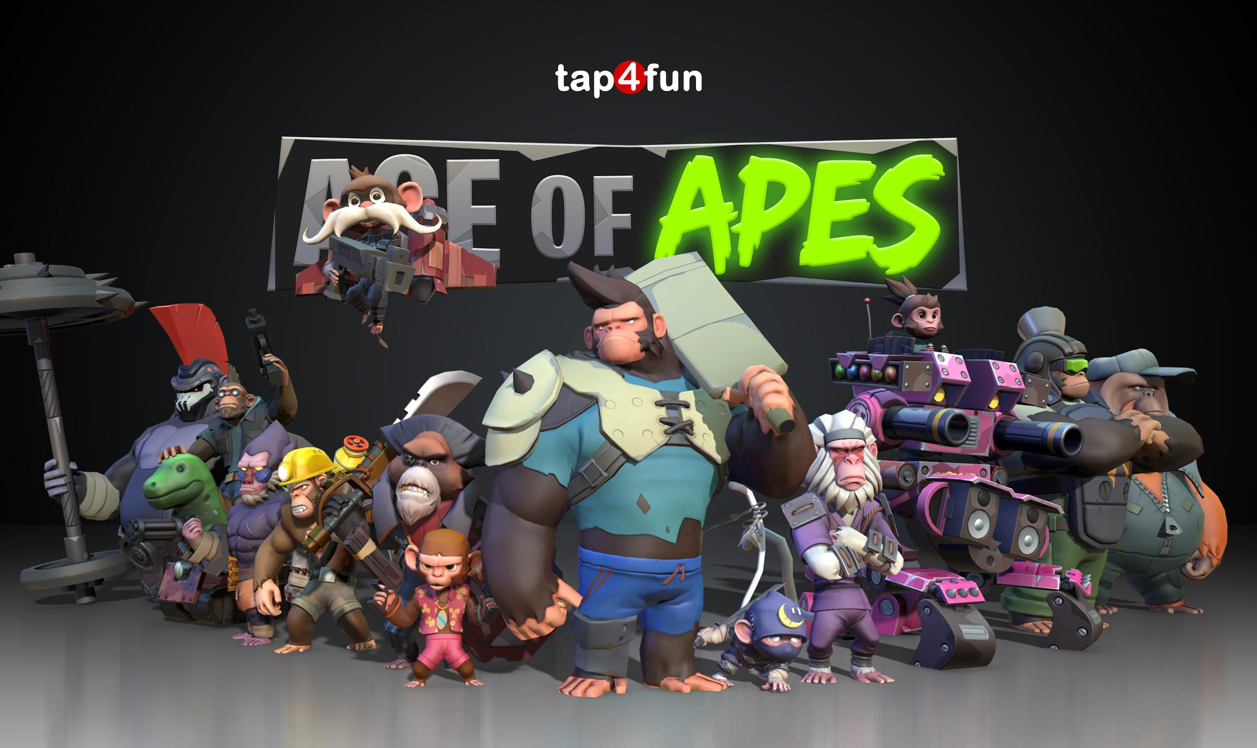 观察 | 测试期获Google免费首页推荐， tap4fun新作《Age of Apes》即将上线 | 手游那点事